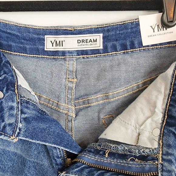 YMI | Shorts | Nwt Ymi Hybrid Dream Distressed High Rise High Waisted ...